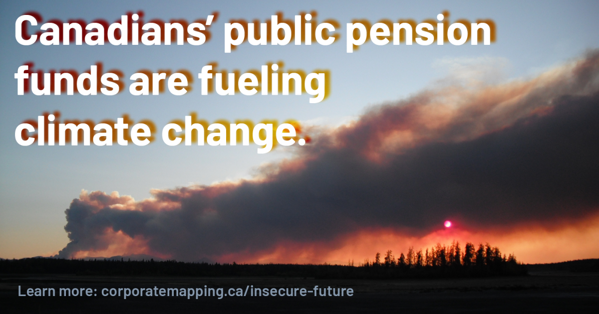 An Insecure Future: Canada’s biggest public pensions are still ...